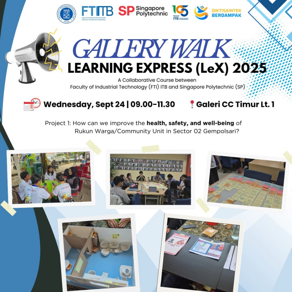 Gallery Walk – Learning Express (LeX) 2025 – Program Sarjana Teknik ...